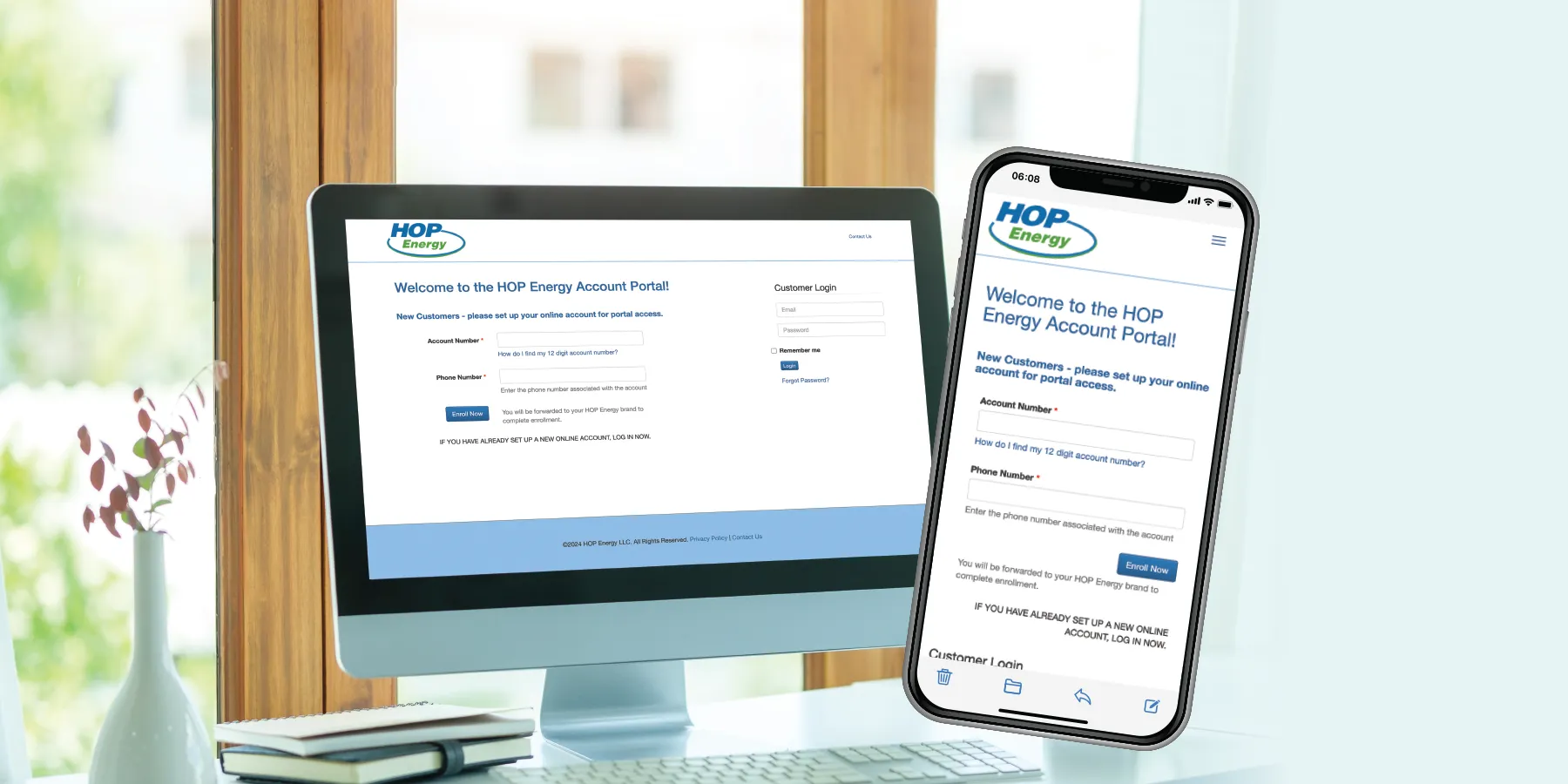 My Account Portal - HOP Energy